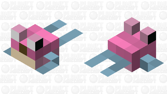 walking fish Minecraft Mob Skin