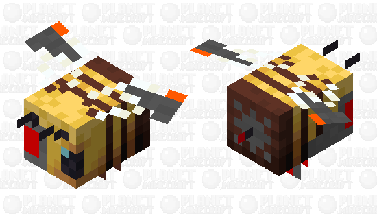 RoboBee Minecraft Mob Skin