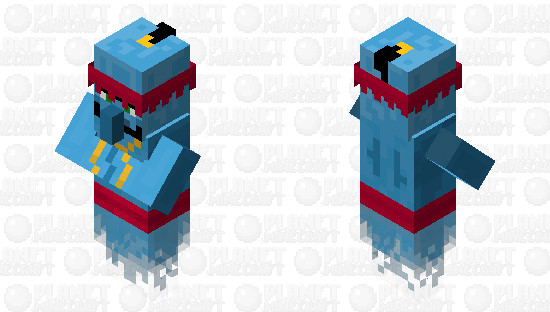 Genie in a Lantern (Villager mob) Minecraft Mob Skin