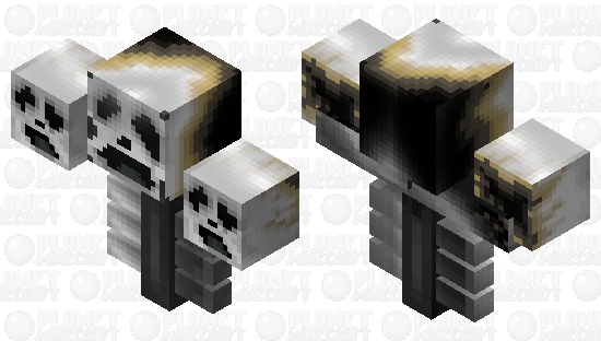 wax wither Minecraft Mob Skin