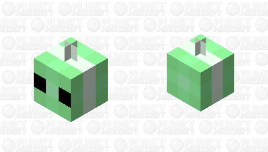 Tiny slime on a string Minecraft Mob Skin