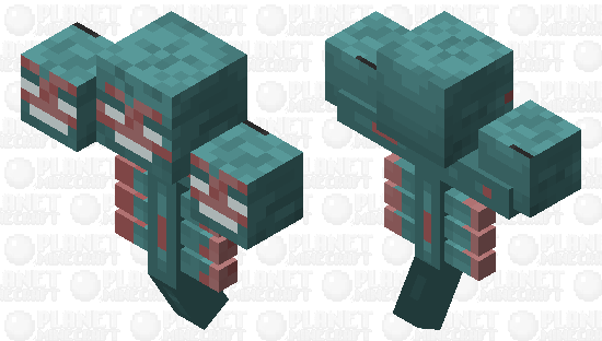 blue wither Minecraft Mob Skin