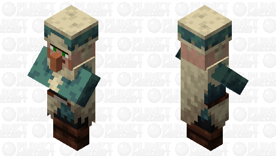snow villager retexture Minecraft Mob Skin