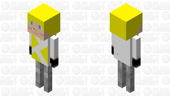 Homem Perna de Esqueleto Minecraft Mob Skin