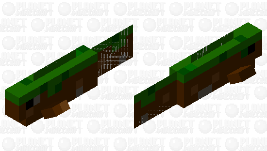 Grass Cod Minecraft Mob Skin