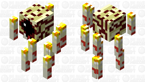 Demon Eye 2 Minecraft Mob Skin
