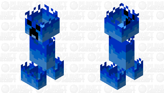 Ice creeper Minecraft Mob Skin