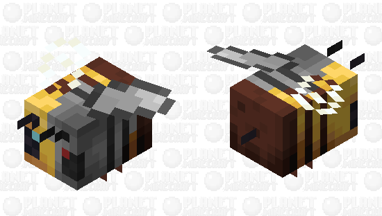 Robotic Bee Minecraft Mob Skin