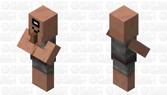 Weirdo Villager Minecraft Mob Skin