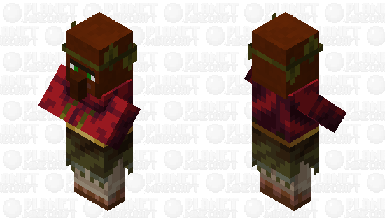 savanna villager retexture Minecraft Mob Skin