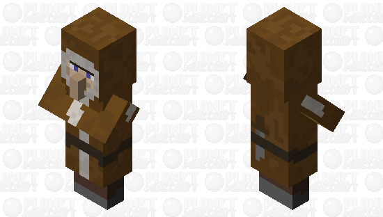 Eskimo Villager Minecraft Mob Skin