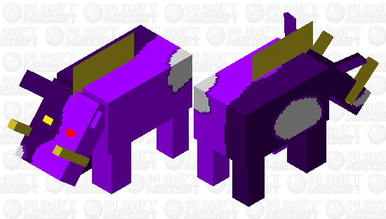 Phantom Zoglin/Hoglin Minecraft Mob Skin