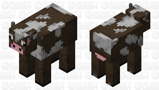 improved cow Minecraft Mob Skin