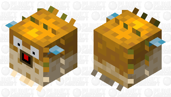 pufferfish Large Minecraft Mob Skin