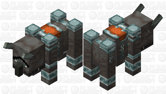 Friendly ravager Minecraft Mob Skin