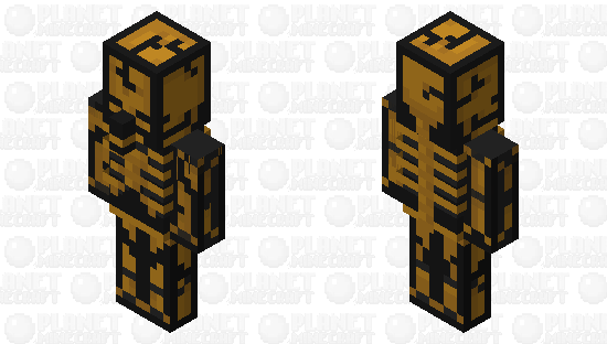 Halloween Zombie Fletcher but its a vindicator Minecraft Mob Skin