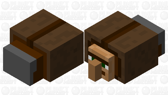 villager endermite Minecraft Mob Skin