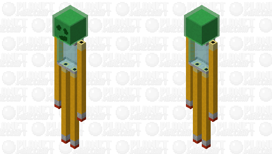 Pencil Slime Minecraft Mob Skin