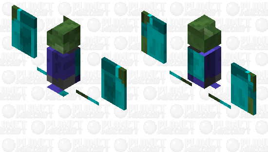 zombie bat (cursed) Minecraft Mob Skin