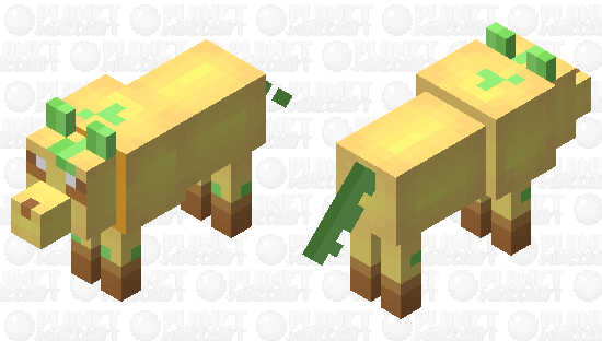 Leafeon Minecraft Mob Skin