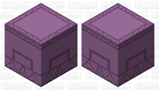 Cartoon shulker Minecraft Mob Skin