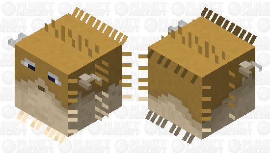 ⊷-..''Realistic Pufferfish''..-⊶ Minecraft Mob Skin