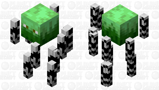 Birch Tree Blaze Minecraft Mob Skin