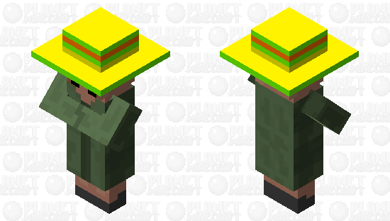 Mexican villager Minecraft Mob Skin