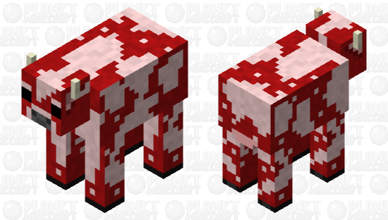better cow (red mushroom) Minecraft Mob Skin