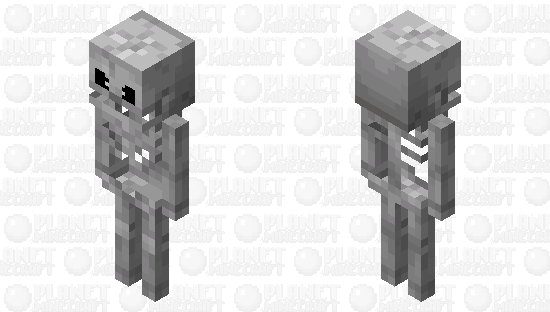 rap skeleton Minecraft Mob Skin