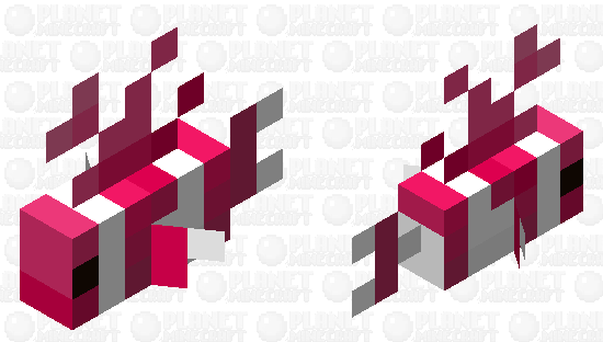 Crownfish (small tropical fish) Minecraft Mob Skin