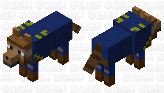 Rocket Raccoon Minecraft Mob Skin