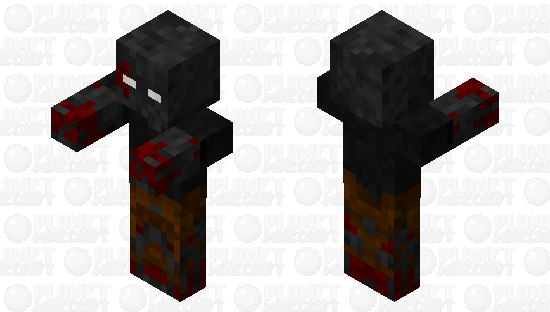 Wither zombie Minecraft Mob Skin