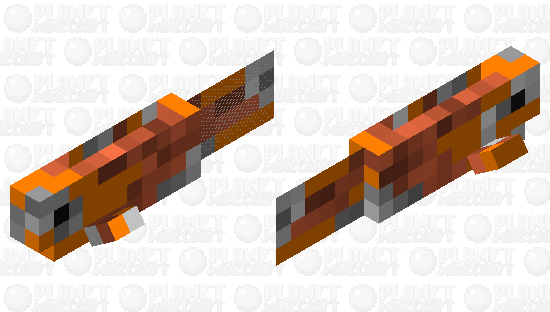 Goldy the Goldfish | The Major Minecraft Mob Skin