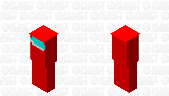 Among us imposter Minecraft Mob Skin