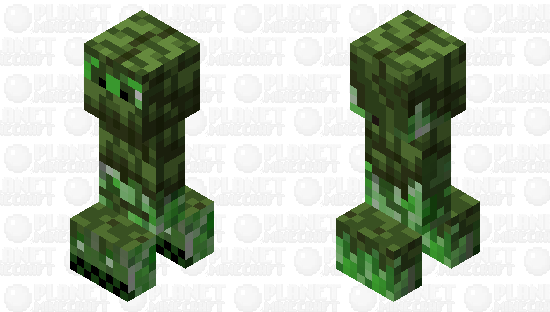 Swamp creeper Minecraft Mob Skin