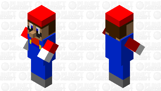 Mario Villager Minecraft Mob Skin