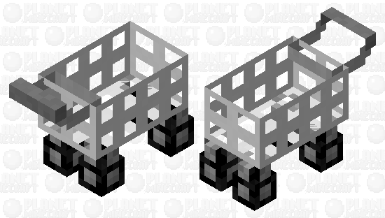 Shopping Cart Minecraft Mob Skin