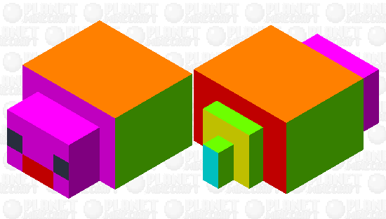 Elbereth the Endermite Minecraft Mob Skin