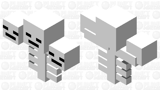 Skeleton Wither Minecraft Mob Skin