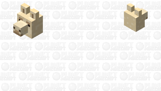 flying lama head Minecraft Mob Skin