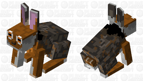 Indian Hare Minecraft Mob Skin