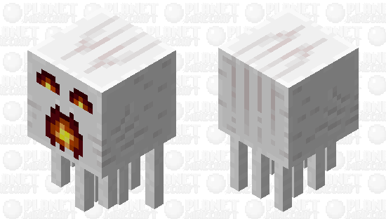 Ghast Minecraft Mob Skin