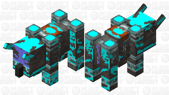 soul charged Ravager Minecraft Mob Skin