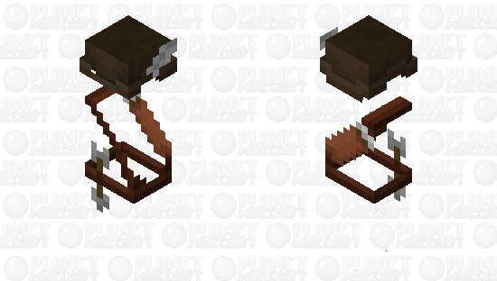 piglin/villager(remade/fletcher/outfit) Minecraft Mob Skin