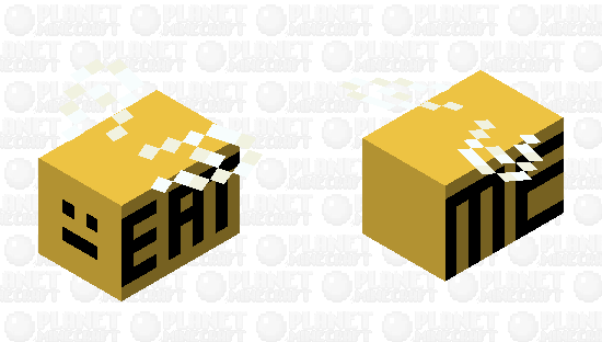 Flying bread Minecraft Mob Skin