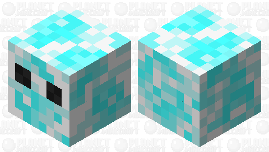 Ice Cube Minecraft Mob Skin