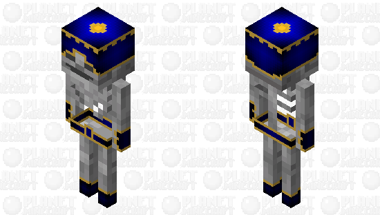royal guard skeleton Minecraft Mob Skin