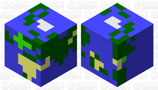 Bouncing Globe Minecraft Mob Skin