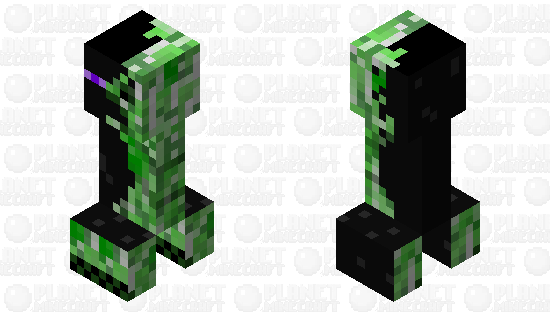 ender creeper/creeperman Minecraft Mob Skin
